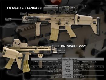 FN SCAR L CQC DESERT VFC FULL METAL /// ARSENAL AIRSOFT